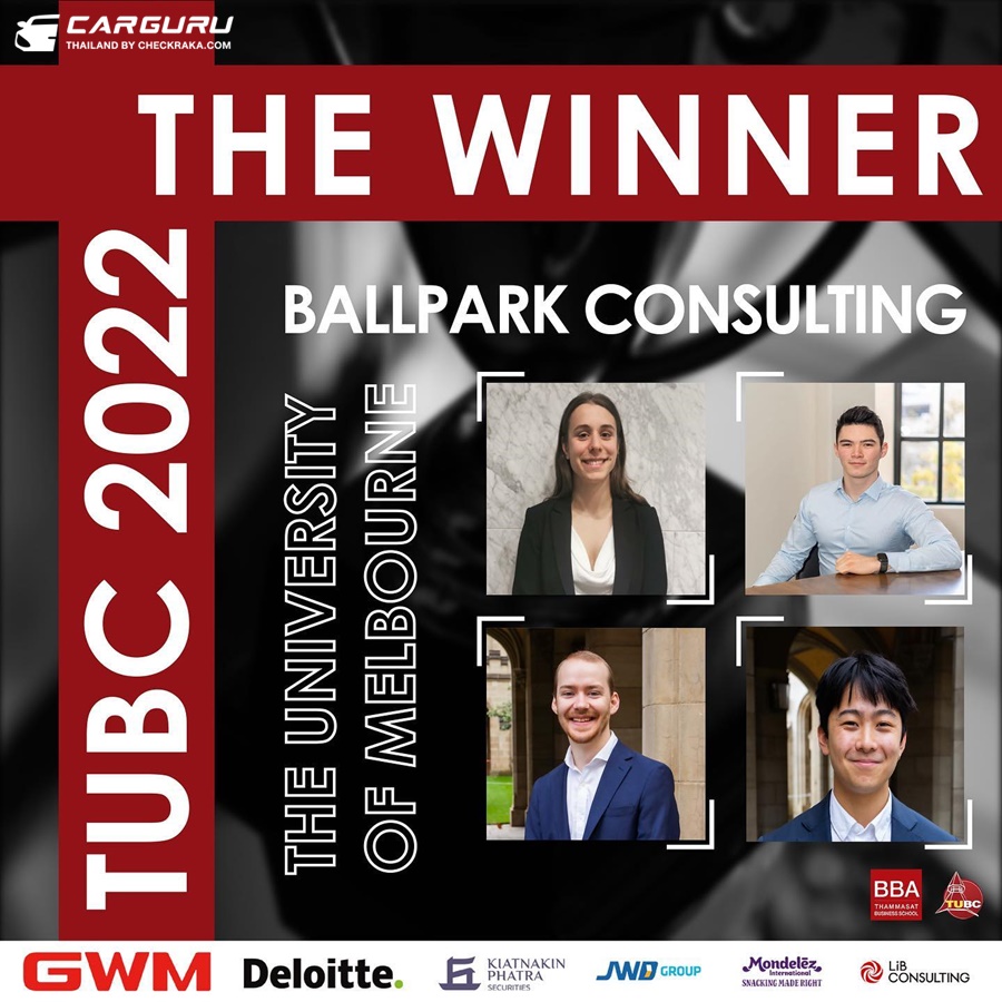 GWM จับมือ ธรรมศาสตร์ ร่วมสนับสนุนโครงการแข่งขันวิเคราะห์กรณีศึกษาทางธุรกิจ TUBC ต่อยอดศักยภาพคน ...